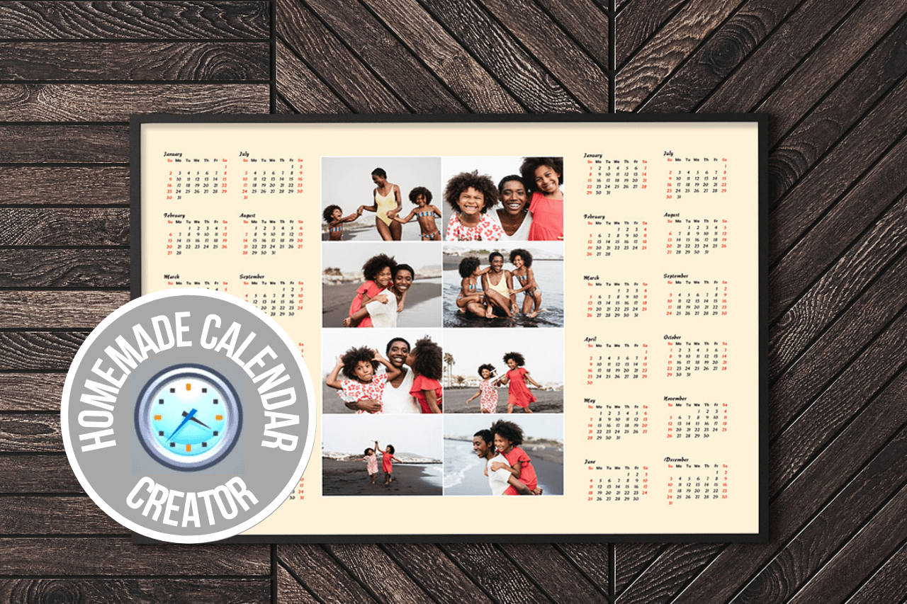 How to Make a Homemade Calendar - DIY Tutorial