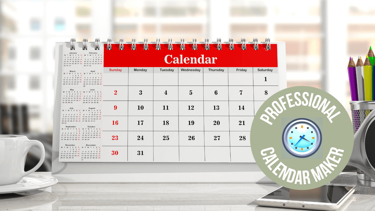 How to Make a Professional Calendar to Sell - 5 Easy Tips