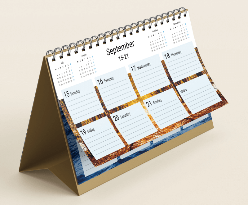Custom Desk Calendar Make Planners With Your Photos